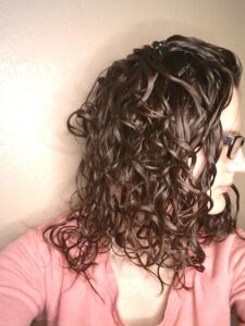 What is A Hair Cast or Gel Cast & How To Create One - Wavy Hair Care