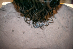 How To Plop Your Wavy Hair - Step By Step Guide With Photos - Wavy Hair ...