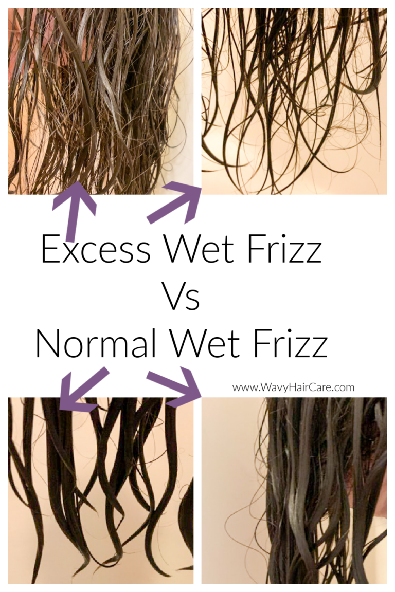 Wet Frizz In Wavy Hair - Wavy Hair Care