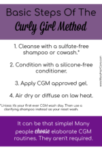 Curly Girl Method Basics - Wavy Hair Care