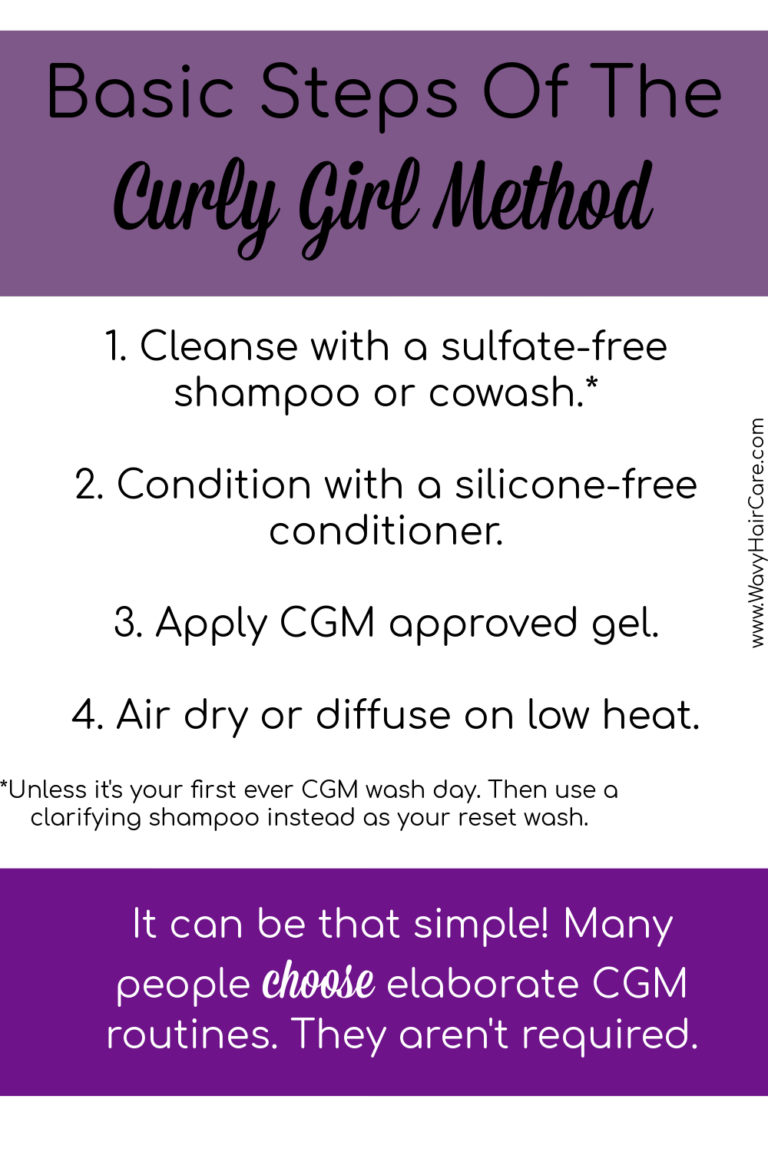 Curly Girl Method Basics - Wavy Hair Care